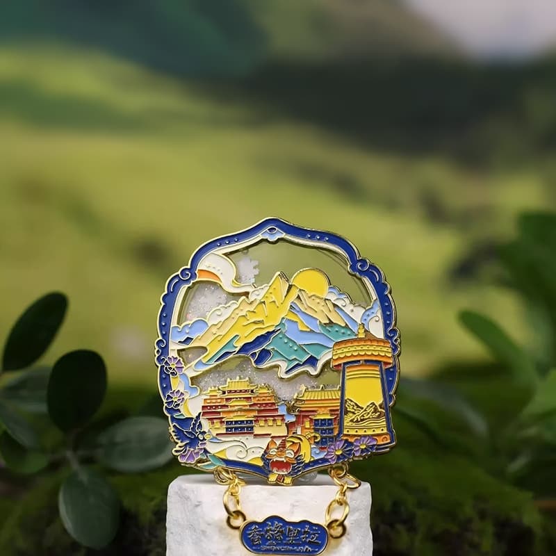 City Landmark Metal Fridge Magnet Souvenir – Beijing Temple of Heaven ...